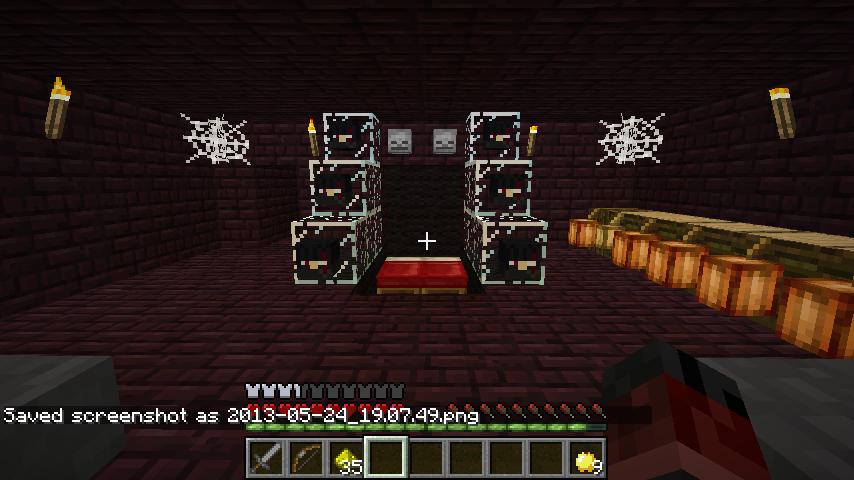Nether Brick Base in WeimCraft Minecraft Map