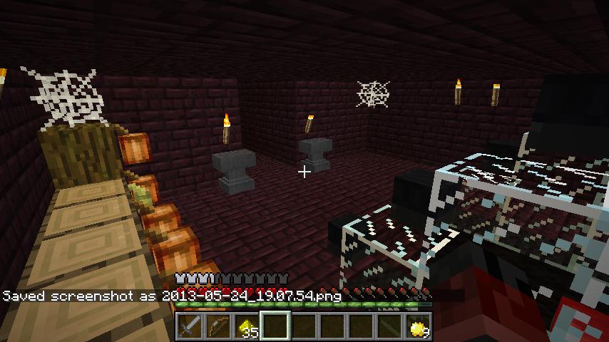 Nether Brick Base in WeimCraft Minecraft Map