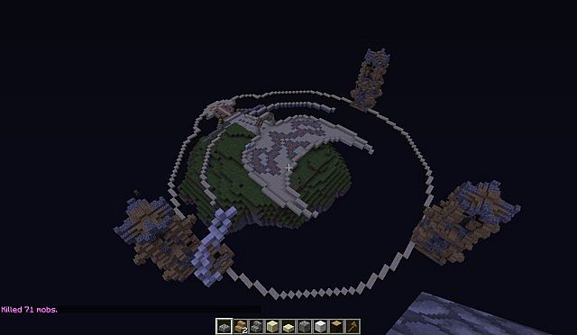 Unfinished Server Spawn Minecraft Map