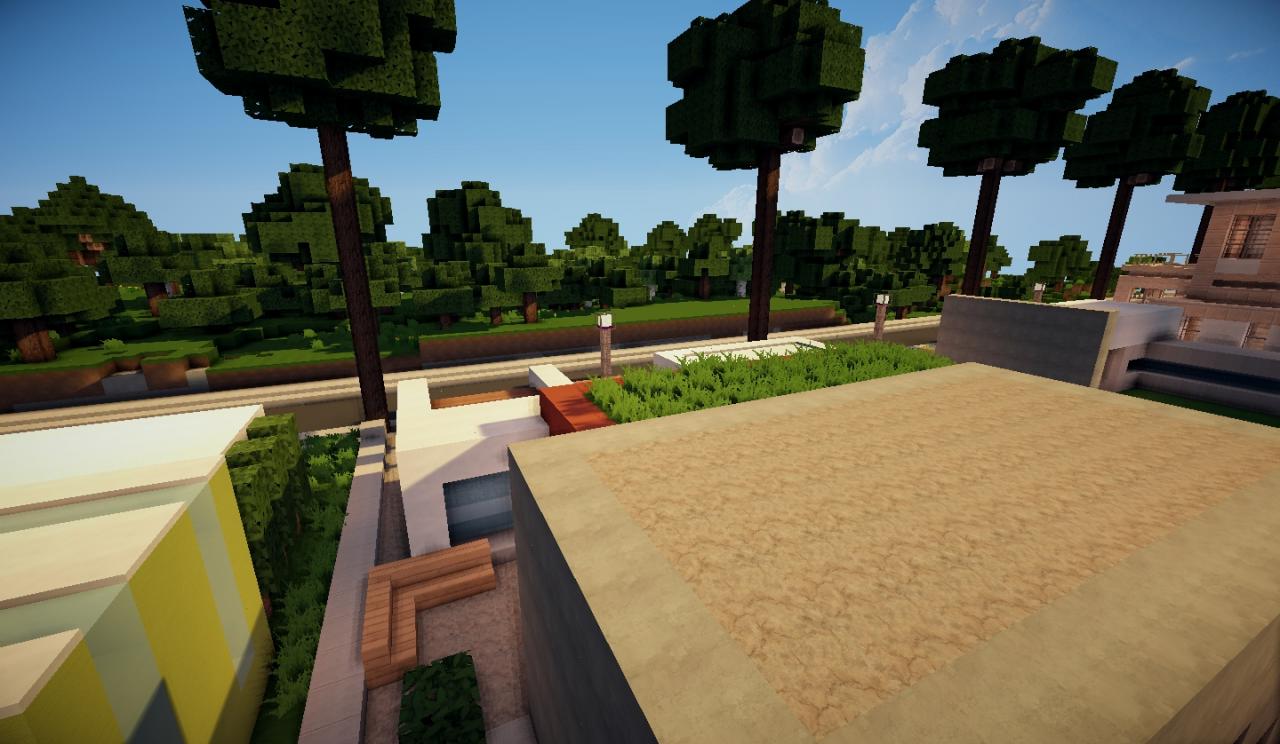 Slick Minimalist Minecraft Map