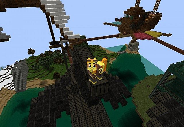 Minecraft Steampunk Citadel. *Name in progress :3* Minecraft Map