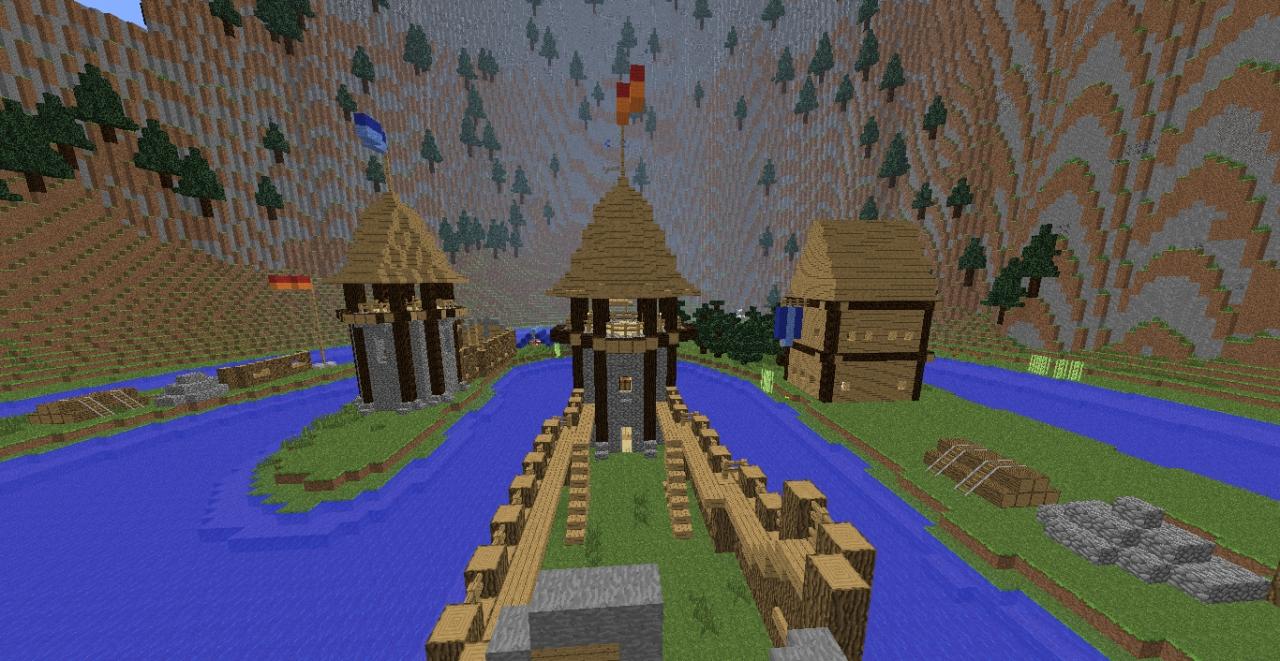 Lake of War Minecraft Map