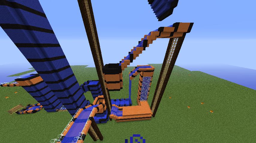 Water Slide Mini Game Minecraft Map