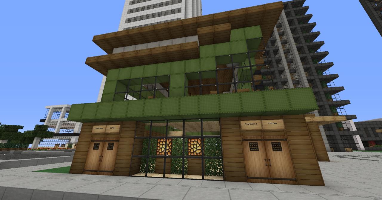 Starbucks Coffee Project Minecraft Map