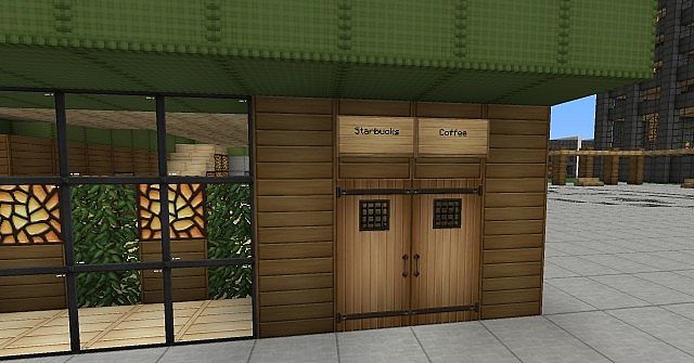 Starbucks Coffee Project Minecraft Map