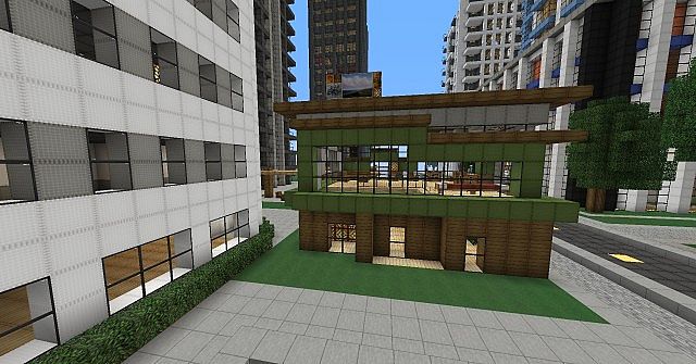 Starbucks Coffee Project Minecraft Map