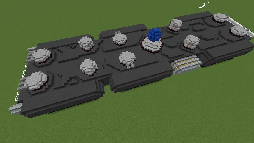 Warlord class armored support transporter Minecraft Map