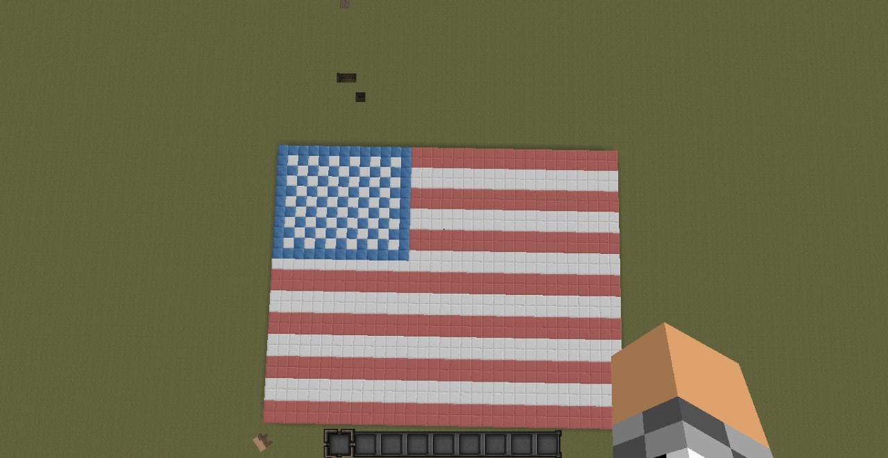 The American Flag Minecraft Project