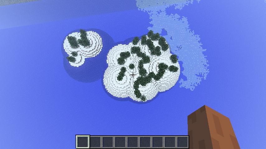 2 island survival Minecraft Map