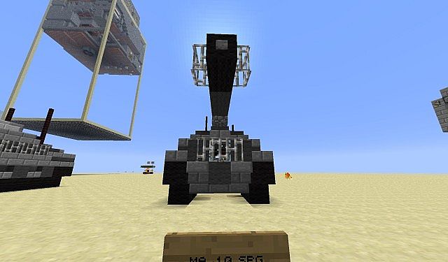 Artillery MA-10SPG Minecraft Map