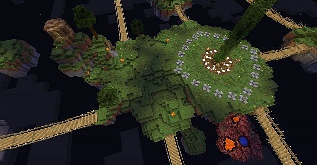 The Land Above Minecraft Map