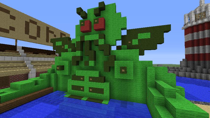 Cthulhu Visits Innsmouth Minecraft Map