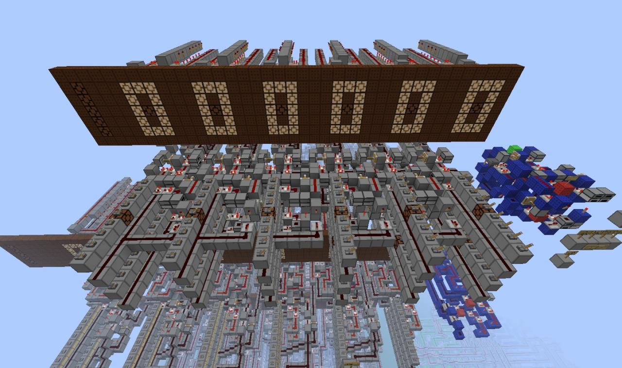 Analog calculators Minecraft Map