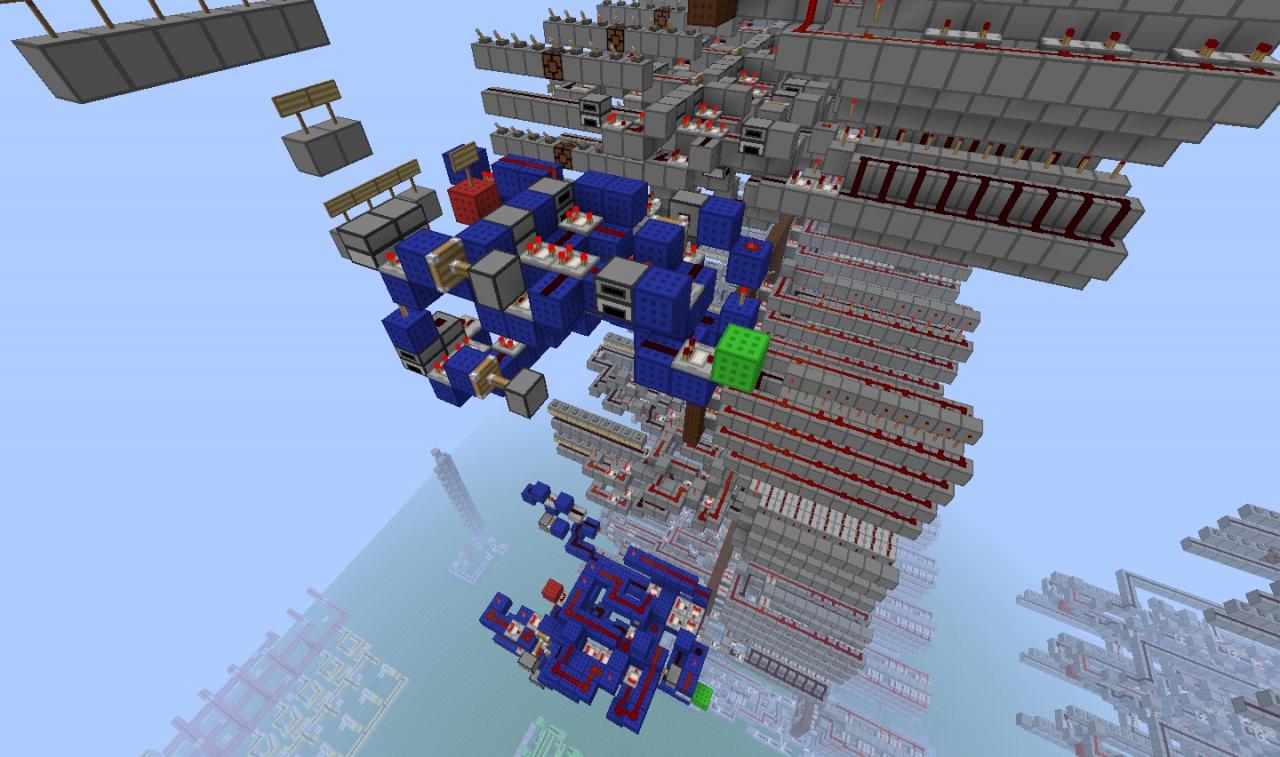 Analog calculators Minecraft Map