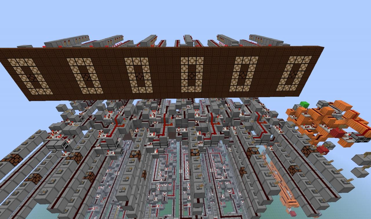Analog calculators Minecraft Map