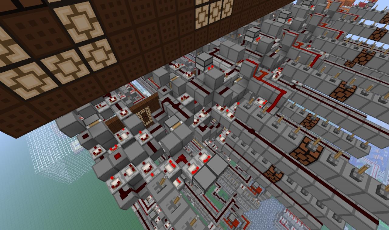Analog calculators Minecraft Map