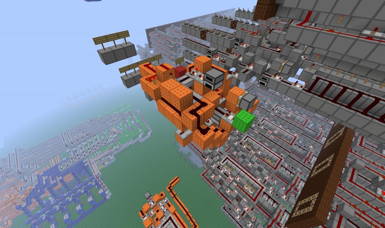 Analog calculators Minecraft Map