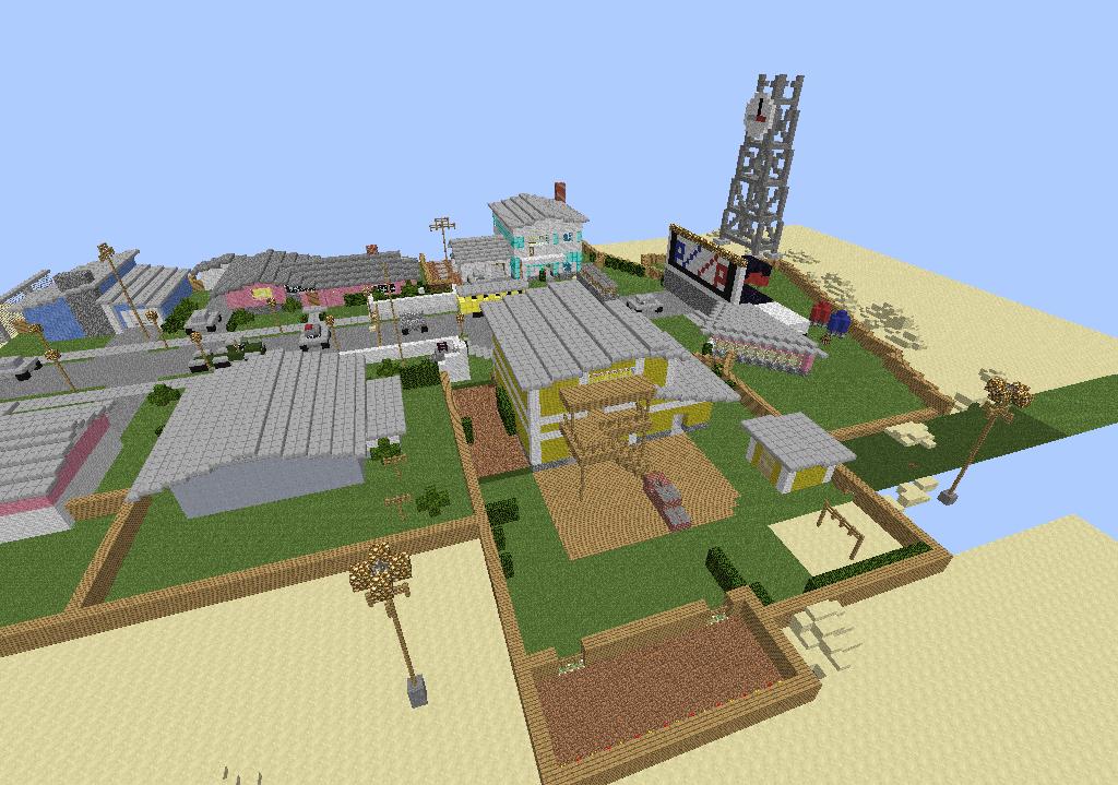 Call Of Duty Nuketown PvP Minecraft Map