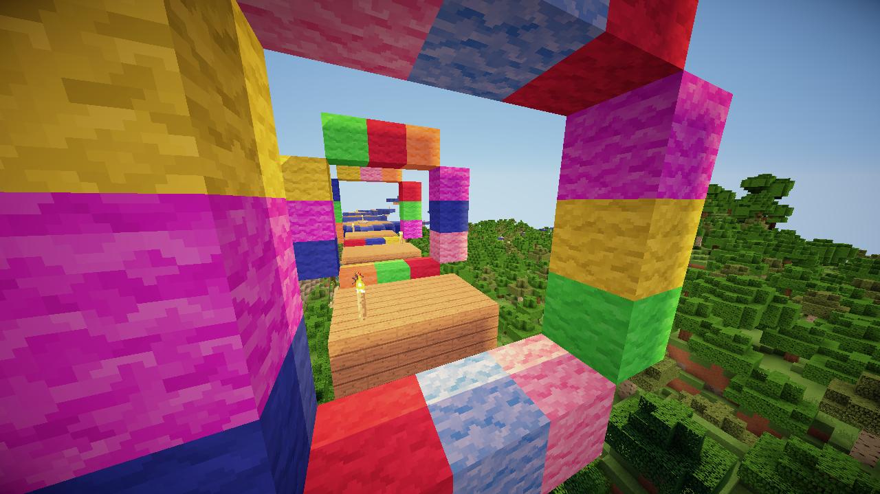 Mini Sprint Minecraft Sprint Parkour! Minecraft Map