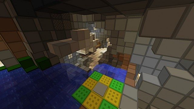 Sprint: A minecraft race to the finish. Minecraft Map