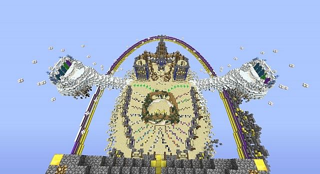 Sky's Server Spawn Minecraft Map