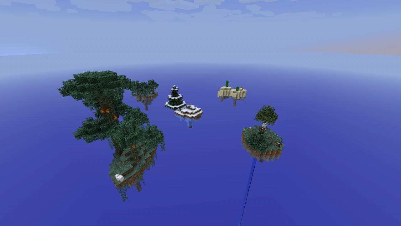 Sky Islands Minecraft Map