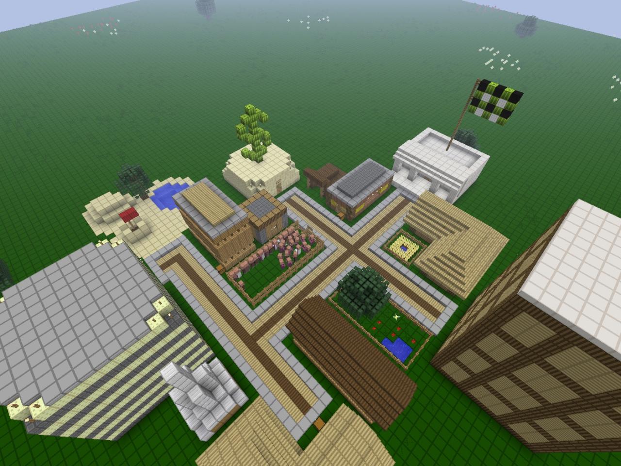 Modern Village Minecraft Map