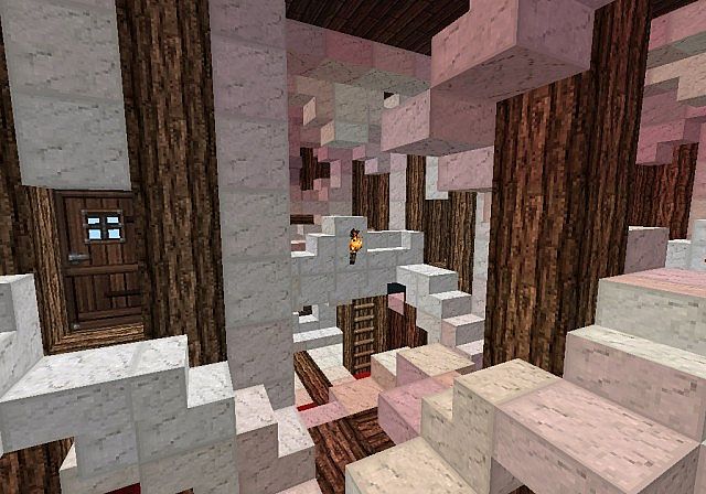 Elven Dragon's Library Minecraft Map