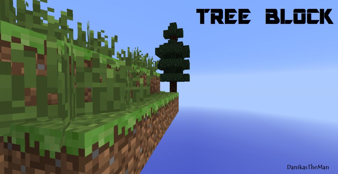 TreeBlock - Minecraft Survival Map Minecraft Map
