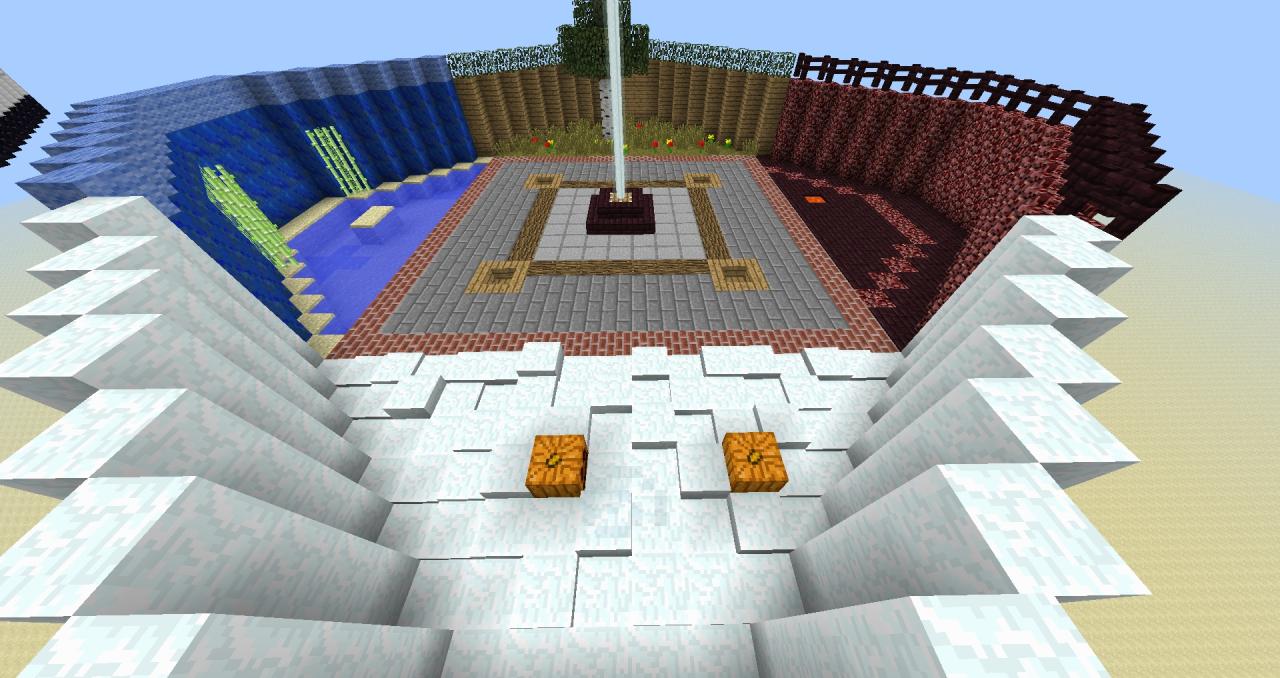 Block Battle - Minecraft PvP Minigame Minecraft Map