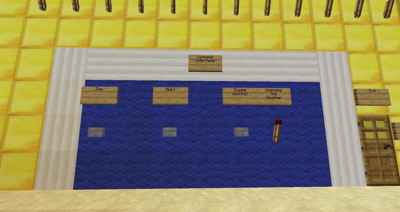 7 segment display Minecraft Map