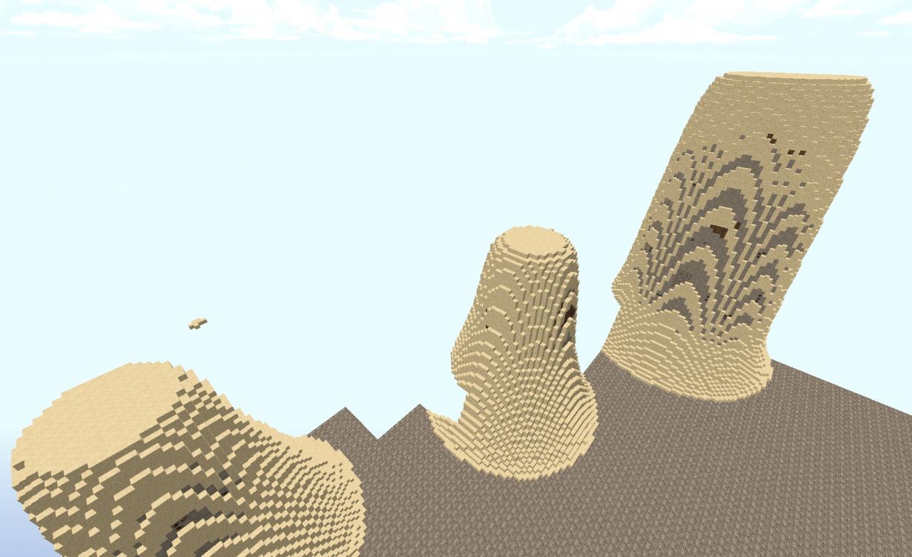 Nice lil sandstone landscape Minecraft Map