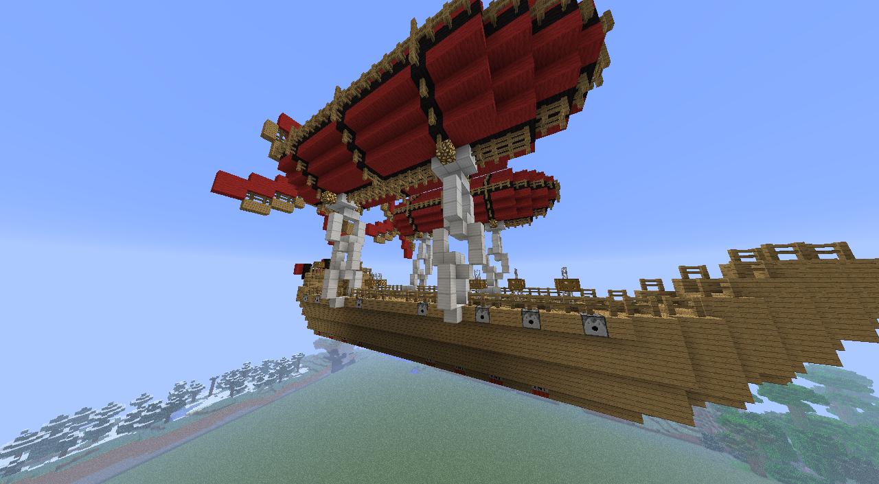 Red Steampunk Minecraft Map