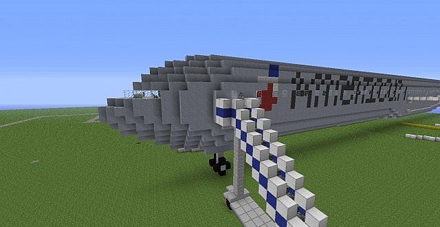 Boeing 777 Minecraft Map