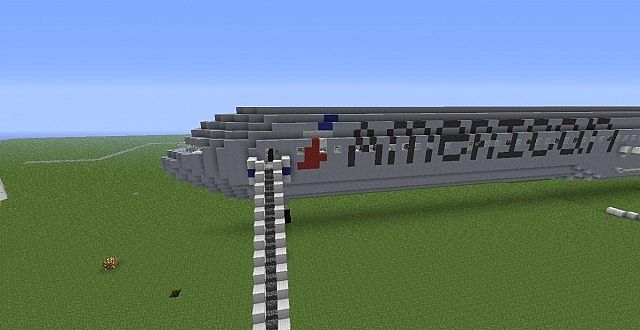 Boeing 777 Minecraft Map