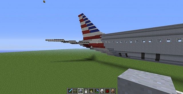 Boeing 777 Minecraft Map