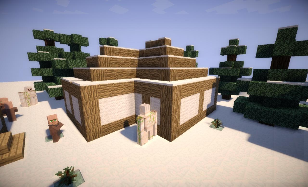 Small Home Made Village Minecraft Map