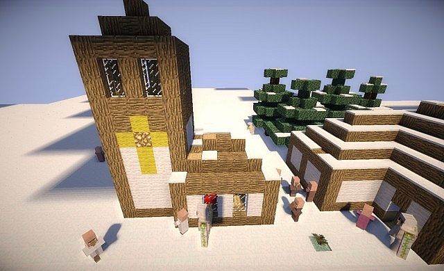 Small Home Made Village Minecraft Map