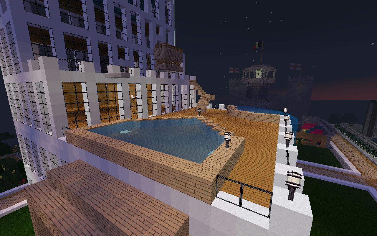 Modern House White Minecraft Map