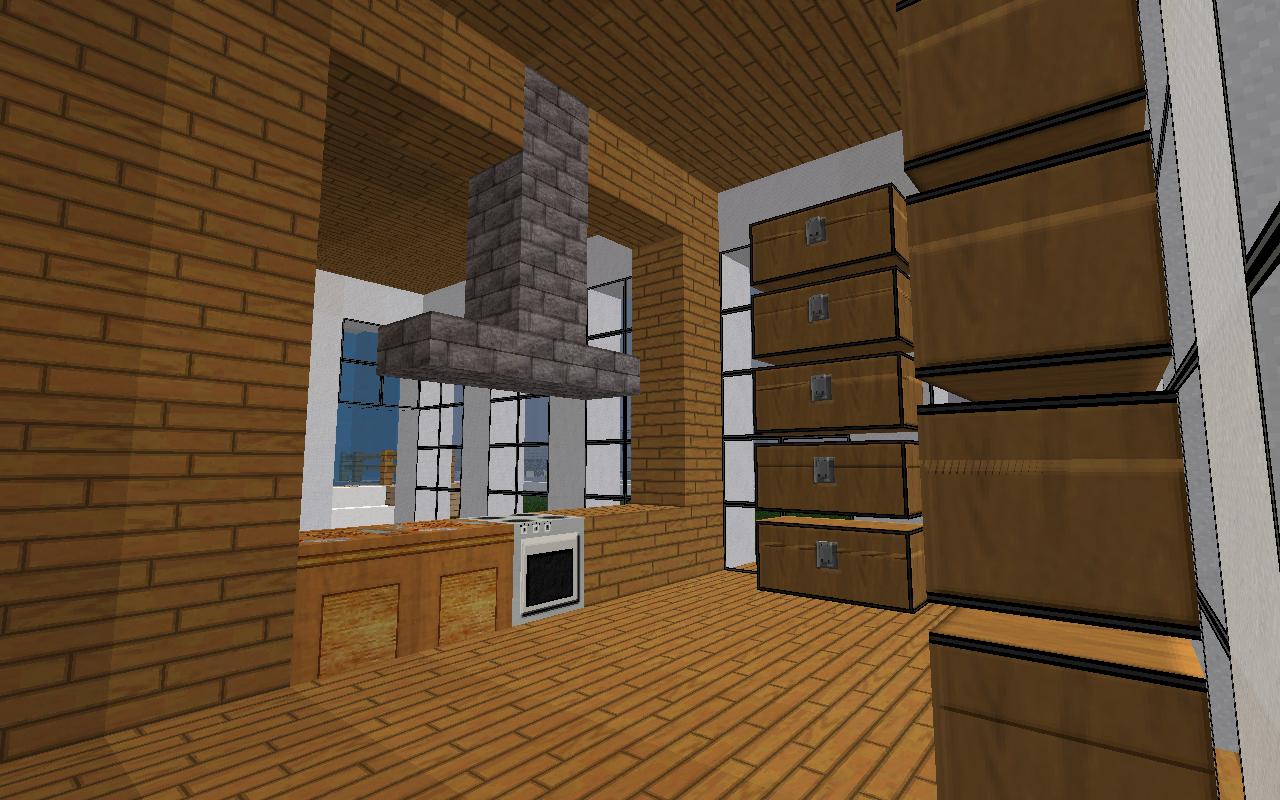 Modern House White Minecraft Map