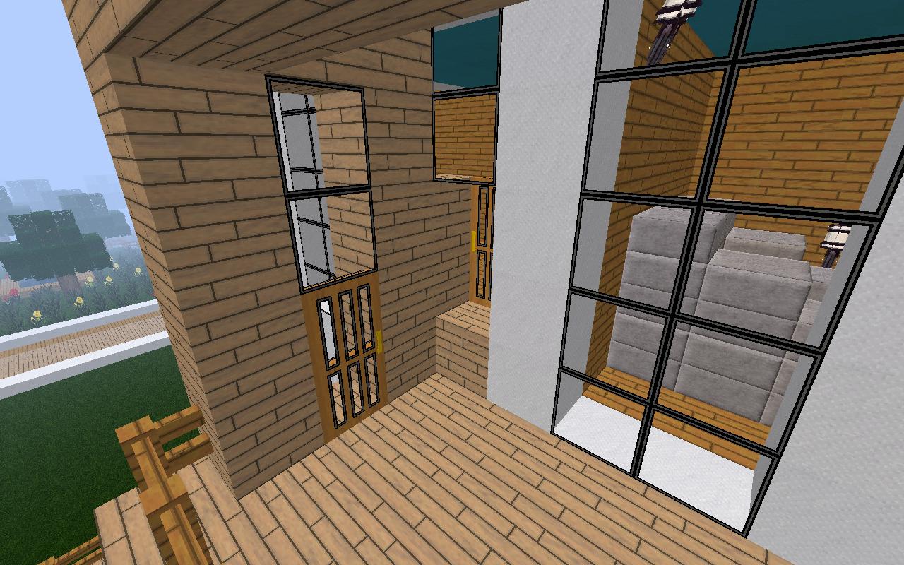 Modern House White Minecraft Map