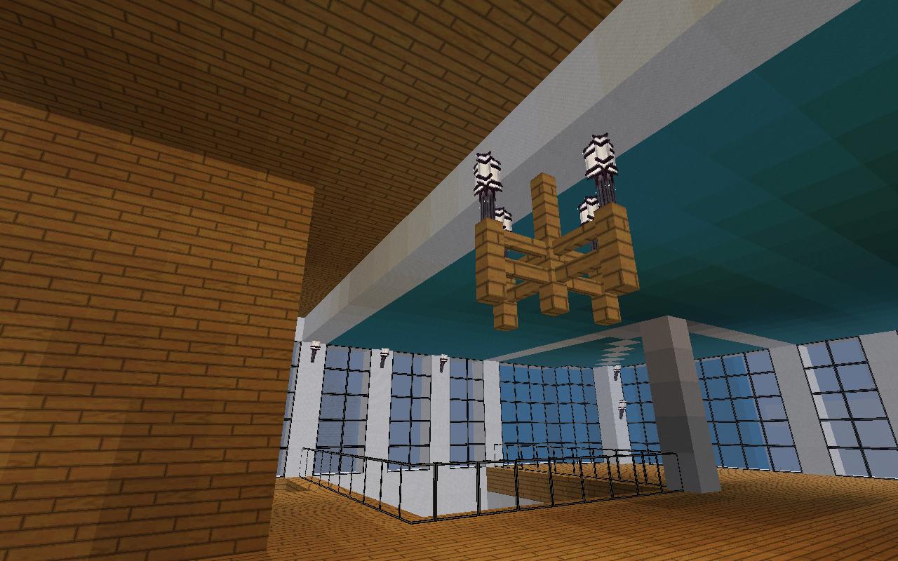 Modern House White Minecraft Map