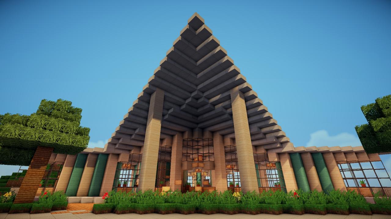 Modern seaside restaurant Minecraft Map