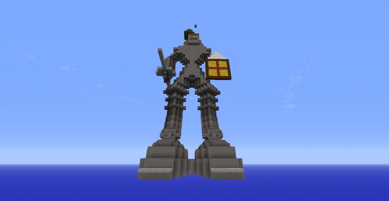 Giant survival Minecraft Map