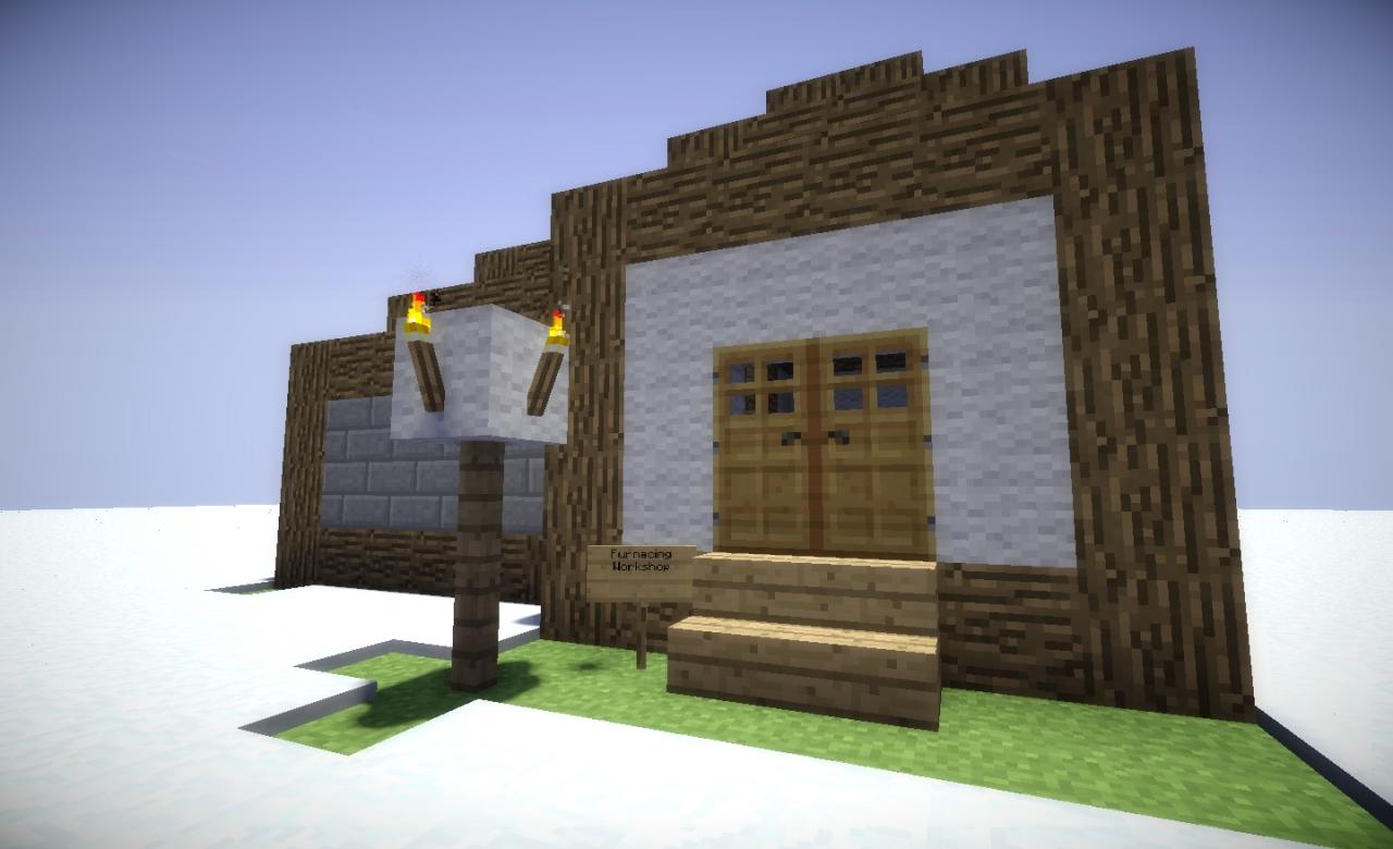 Small Home Made Village Minecraft Map