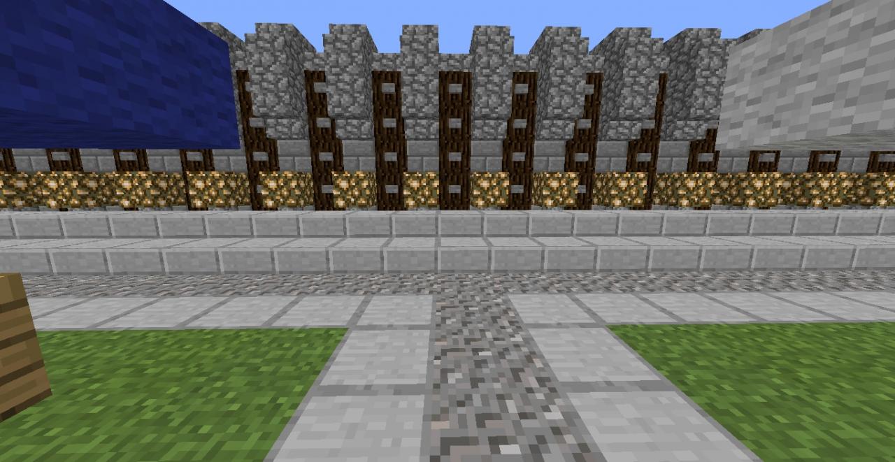 Spawn Build 2 for pvp/raid Minecraft Map