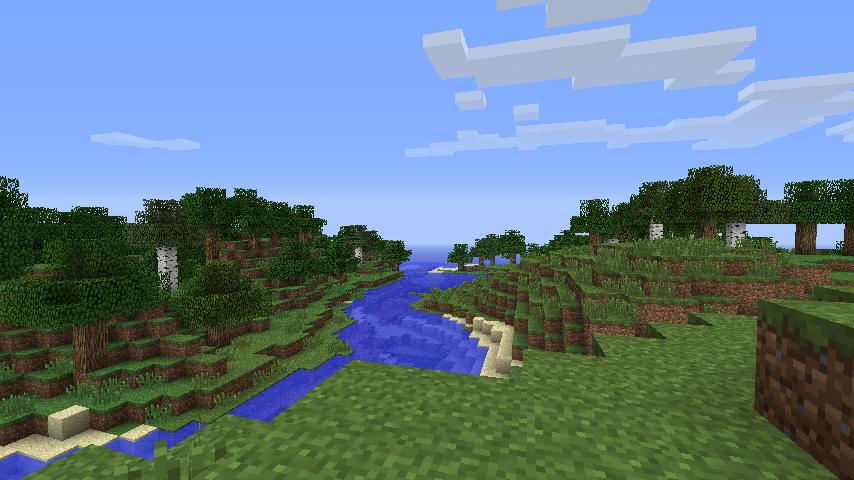 River and Plain Seed! Minecraft Map