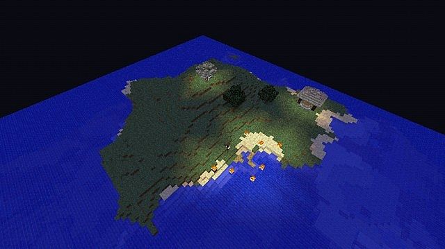 lost island Minecraft Map