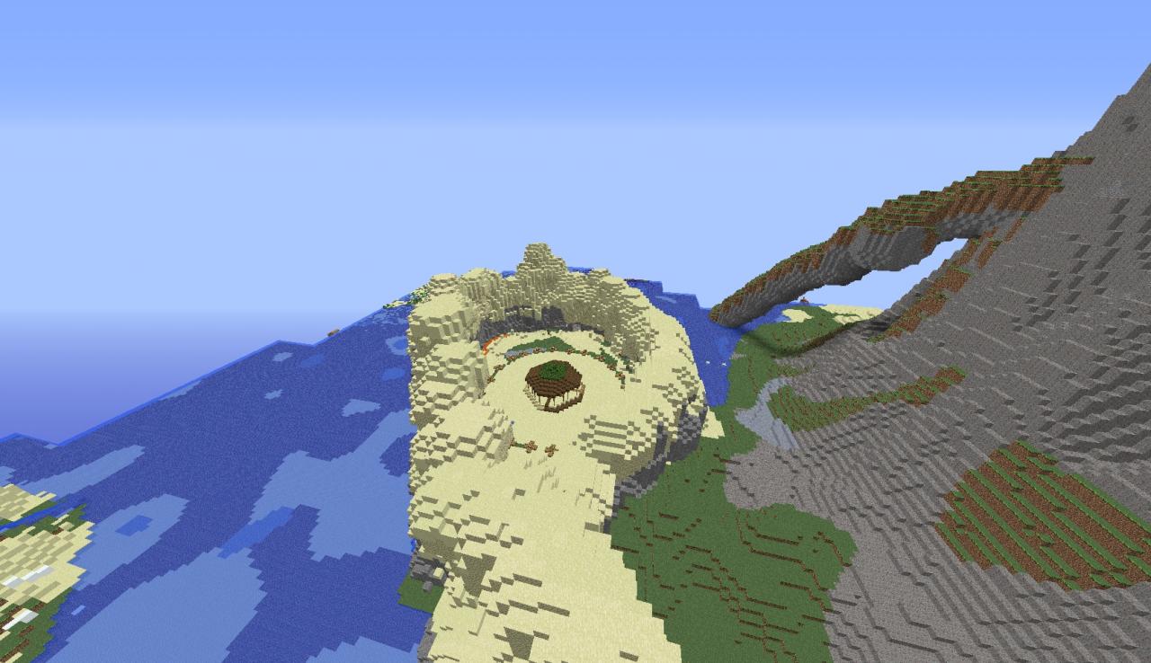 4 corners MCSG Contest Minecraft Map