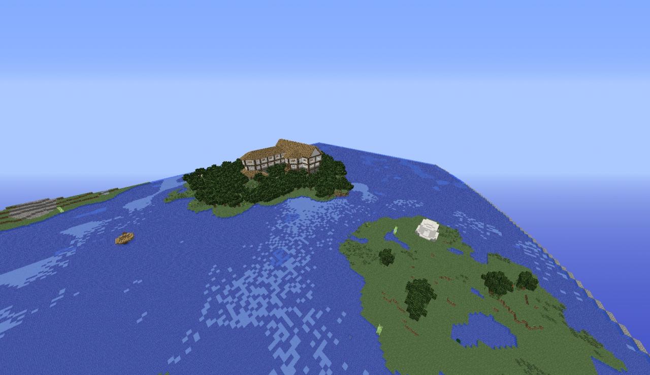 4 corners MCSG Contest Minecraft Map